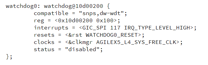 Watchdog Timers - Altera FPGA Developer Site