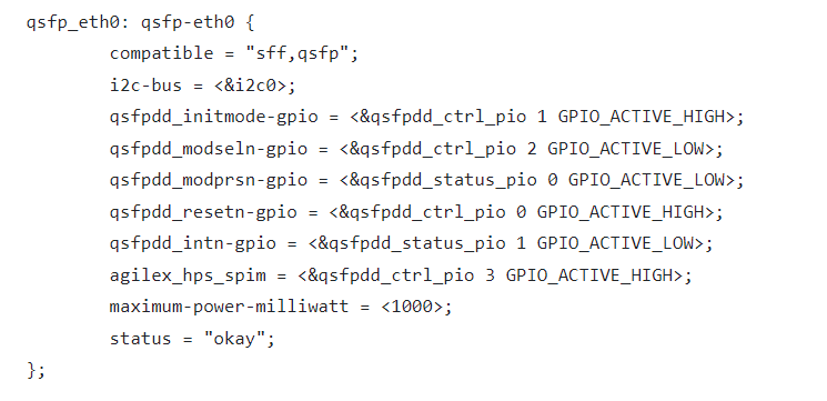 QSFP Controller - Altera FPGA Developer Site